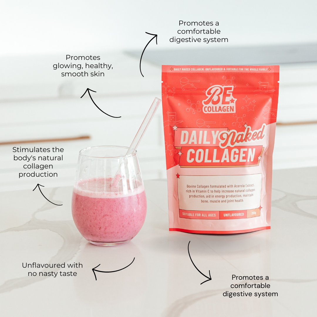 Daily Collagen Unflavoured Protein Supplement - 210g | BECOLLAGEN